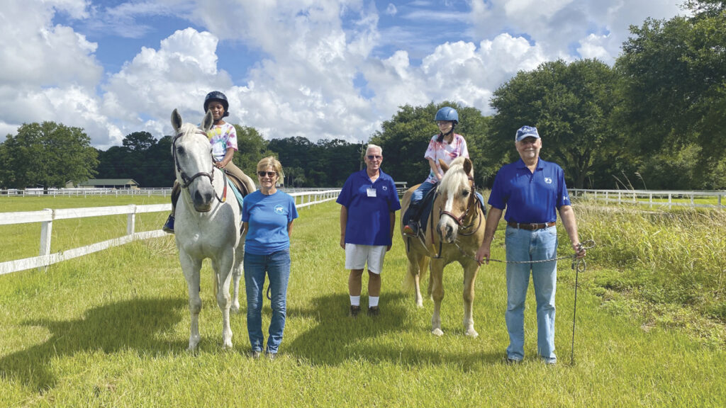 Equine Therapy at Charleston Area Therapeutic Riding